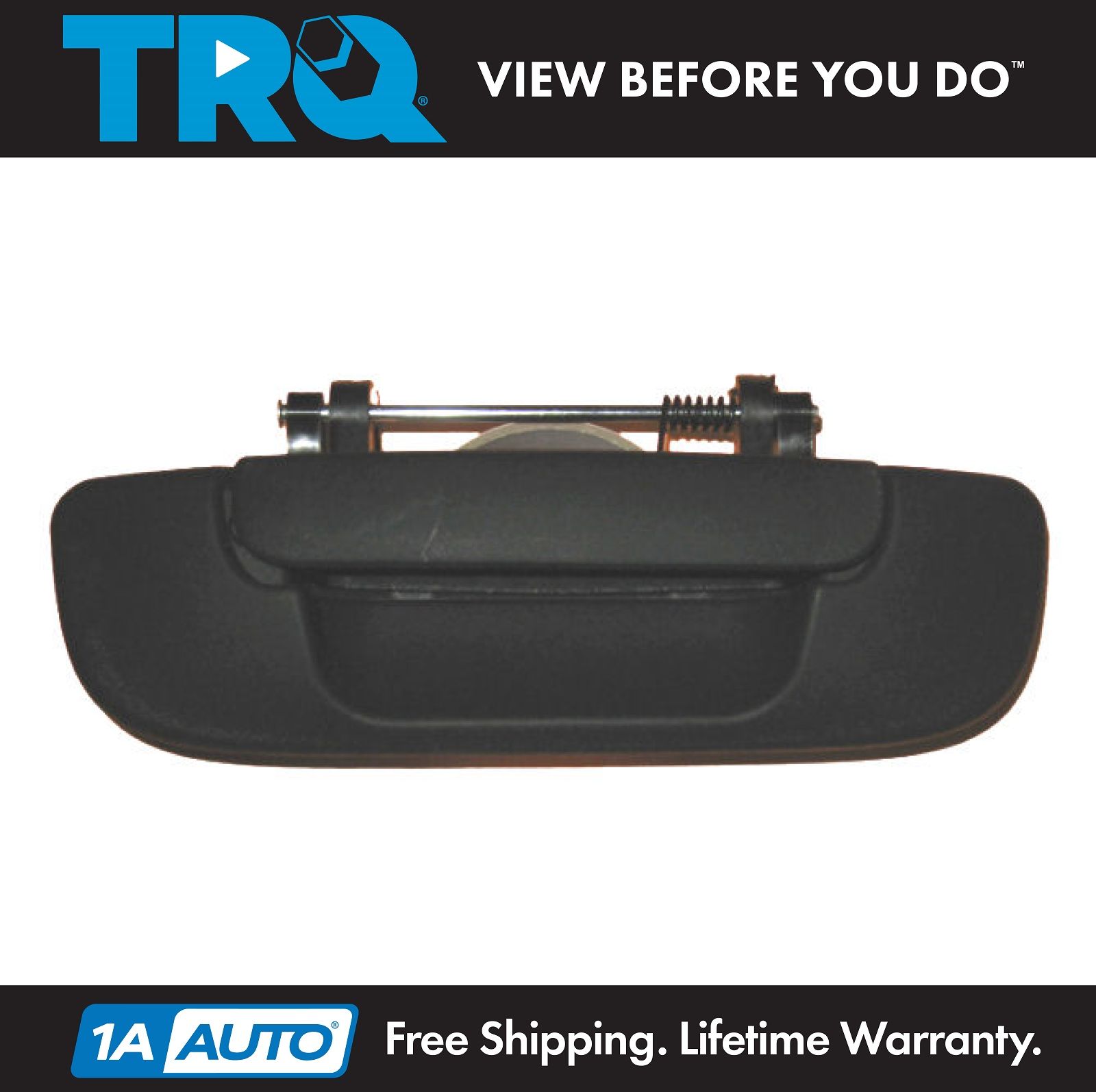 TRQ Tailgate Tail Gate Handle Black Rear for Dodge Ram 2500 3500 Pickup ...