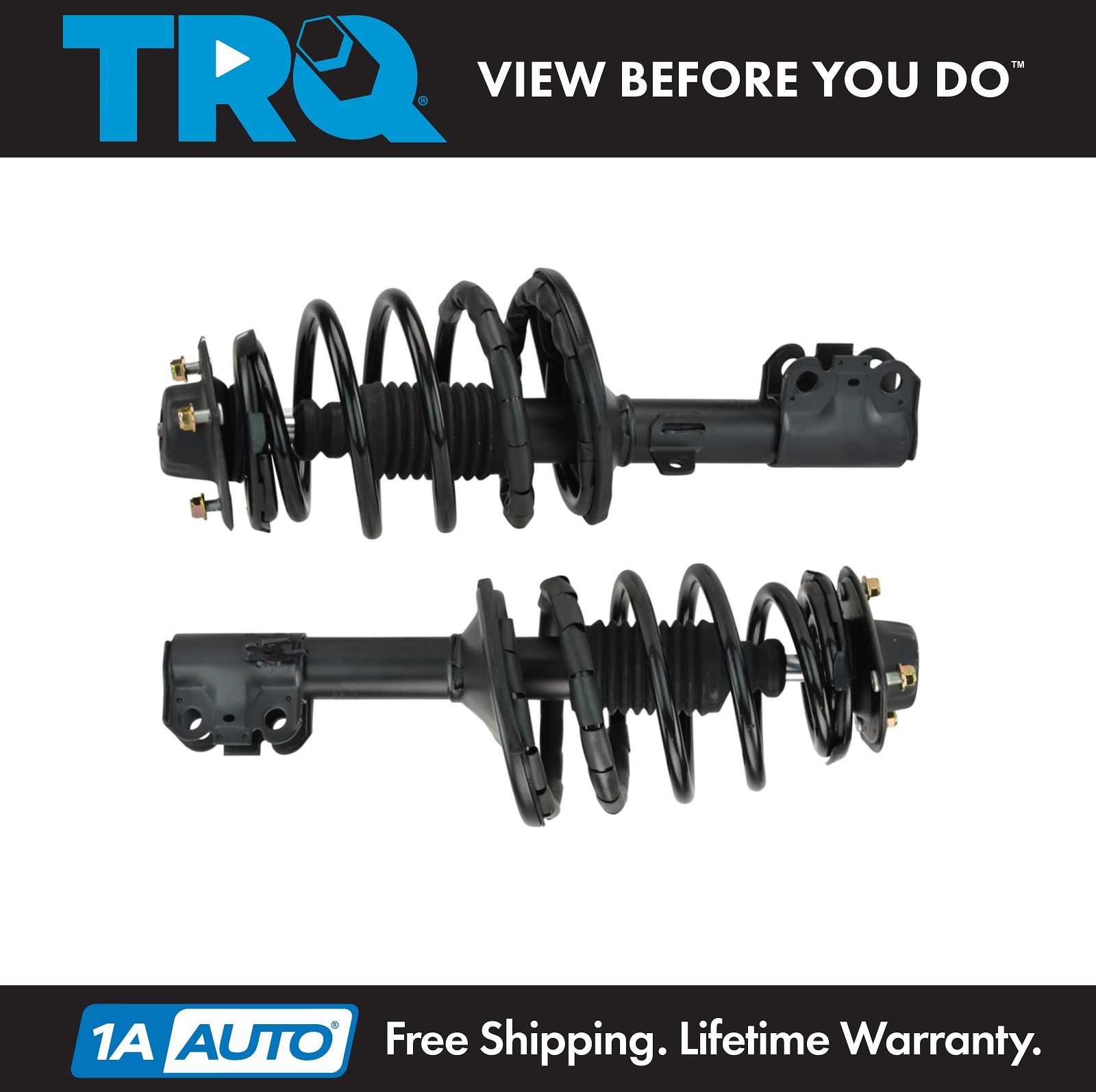 TRQ Complete Front Strut Spring Assembly LH RH Pair Set 2pc for ES300 ...